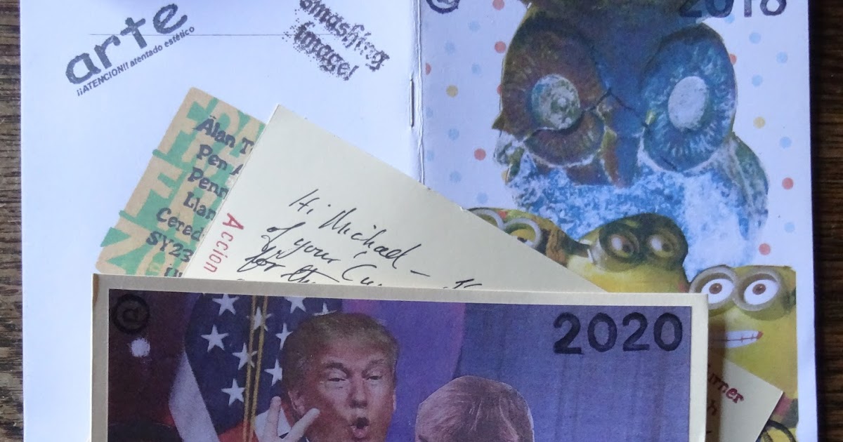 A.1. Mail Art Archive: Alan Turner - Envelope/ postcards/flyers