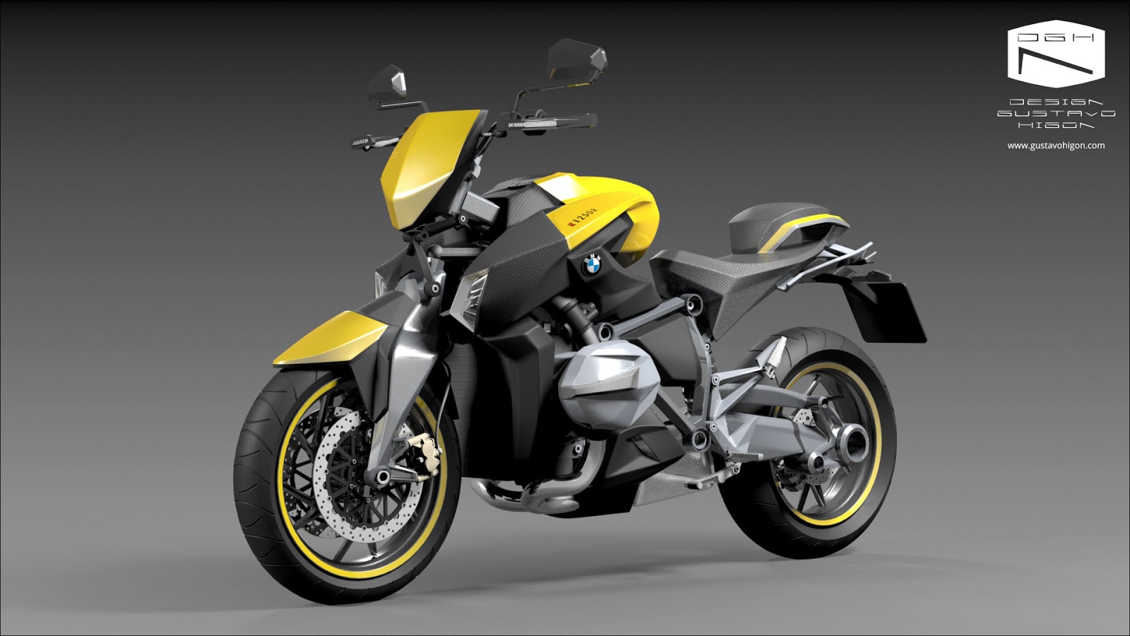 DESIGN: GUSTAVO HIGÓN: BMW R1250R concept