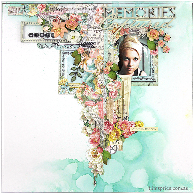 Blue Fern Studios: A New Layout & Two Tags by Kim Price