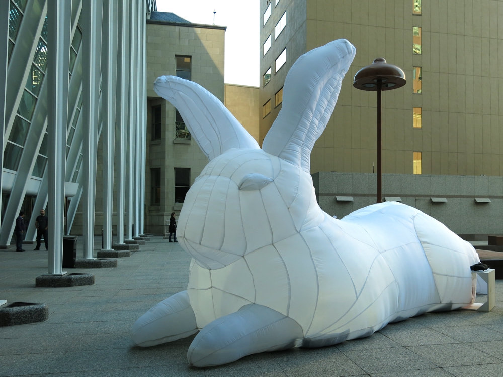 Toronto Grand Prix Tourist - A Toronto Blog: Bunny at Brookfield Place ...