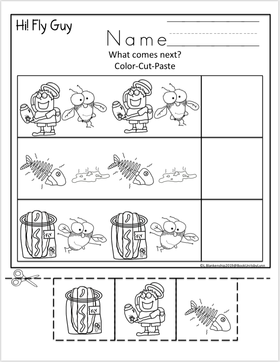 HI! FLY GUY BOOK UNIT ~ Book Units by Lynn