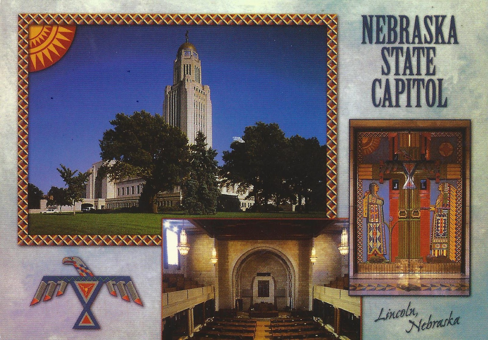 Nebraska State Capitol Map