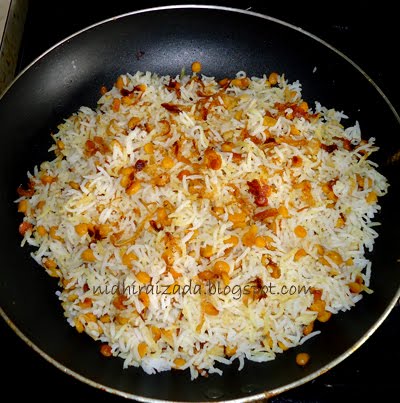 It's Indian Everyday: Qabooli (Split Skinned Gram Biryani)