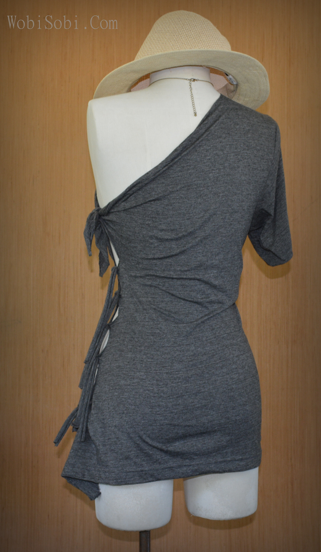 WobiSobi: Multi-Tied, Side Tee: DIY