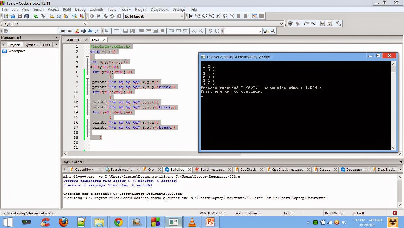 My first ever C program!