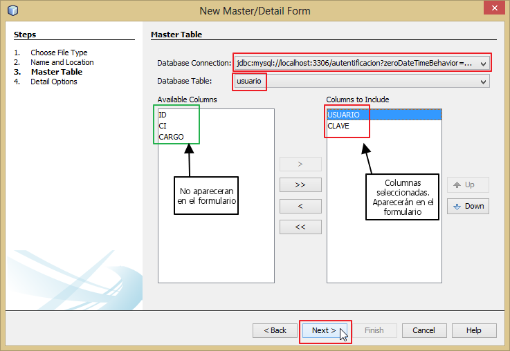 Mis Apuntes Universitarios: Tutorial RAD en Java NetBeans