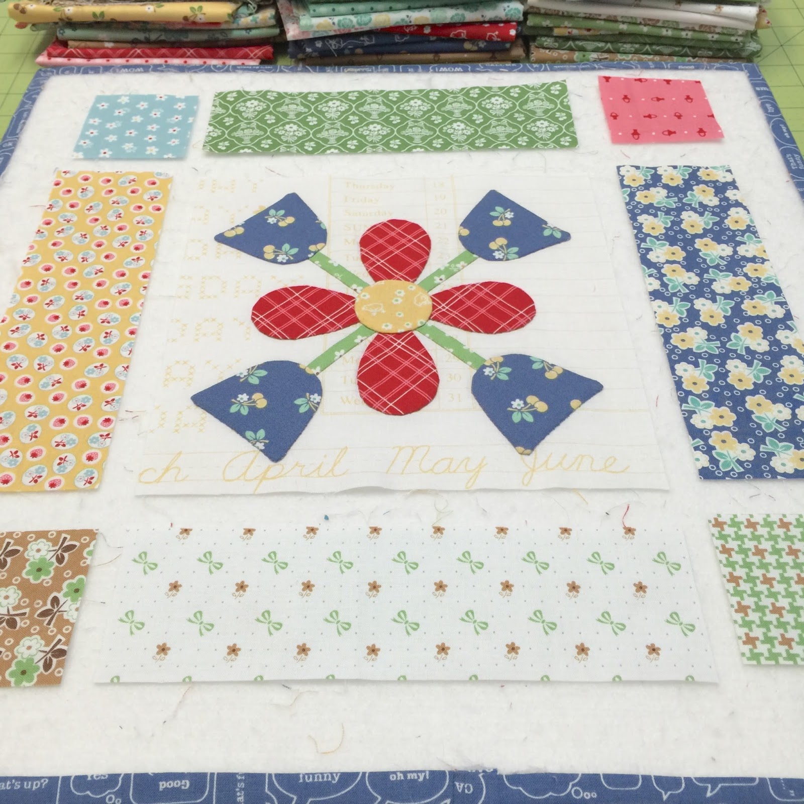 Bee In My Bonnet: BLOOM Sew Along - Week Two - Block Two!!