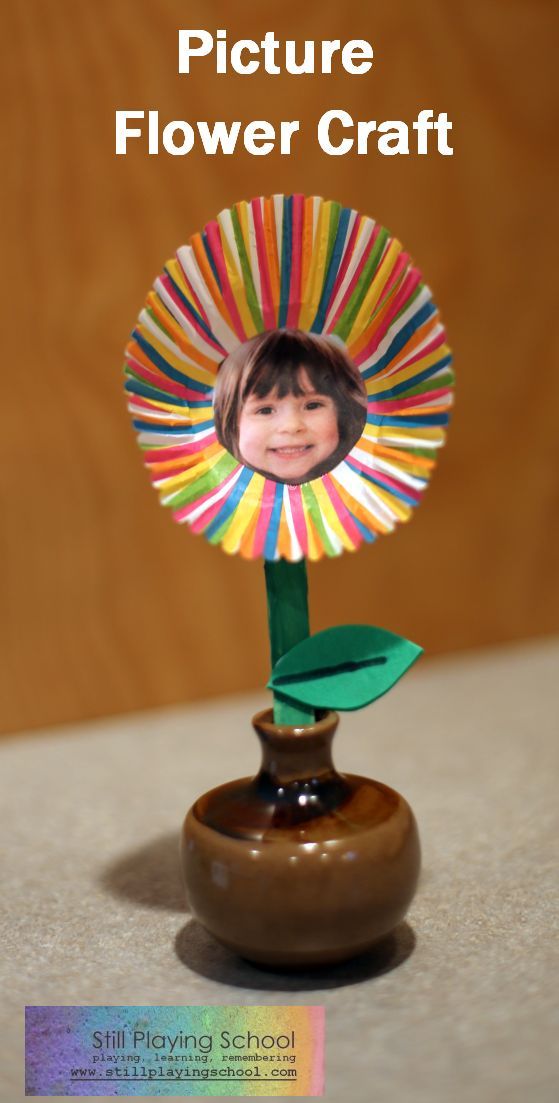 Picture Flower Craft | Still Playing School