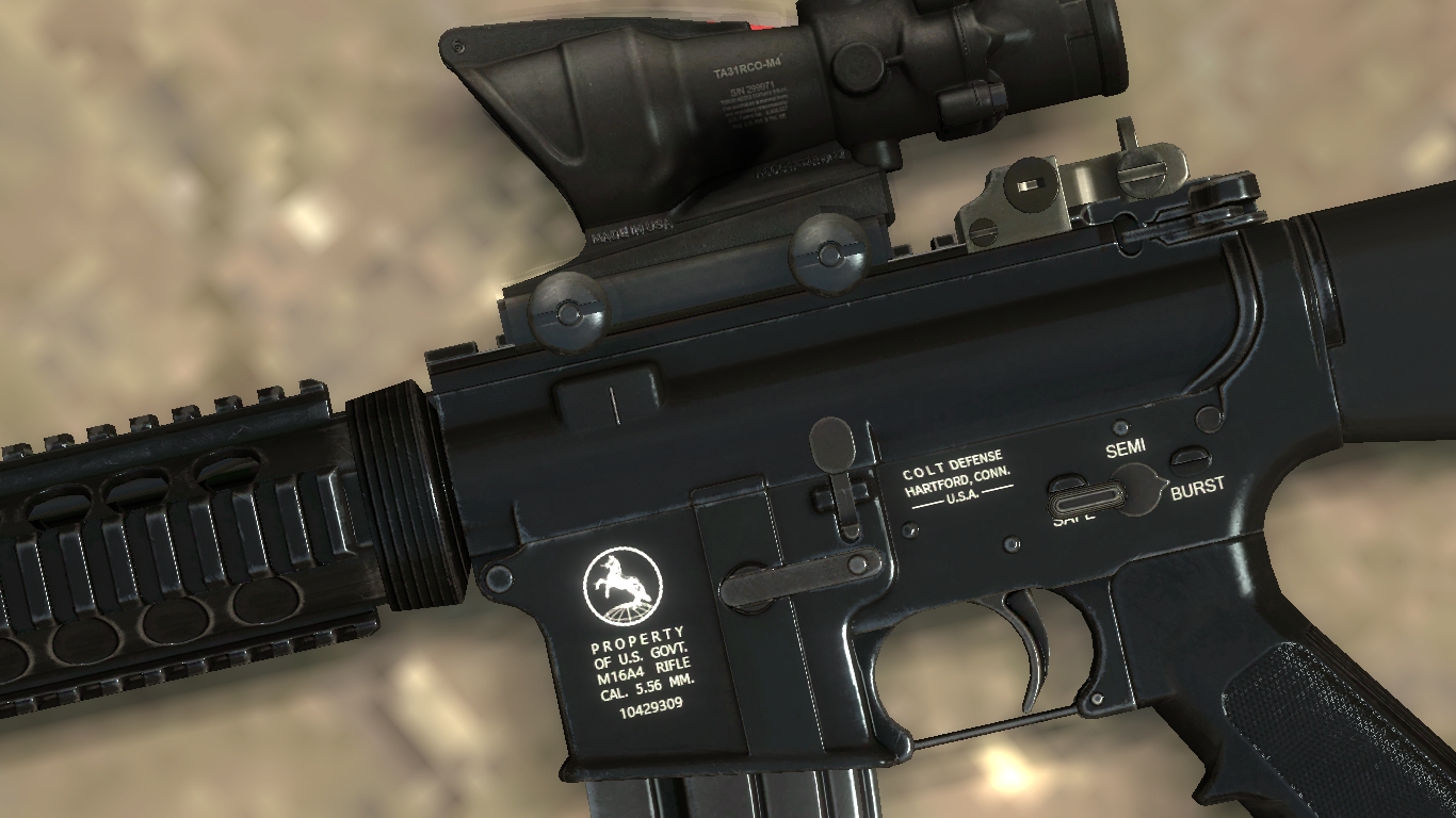 98B's CSS mod: M16A4