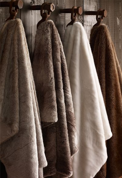 Dec-a-Porter: Imagination @ Home: Weekend Inspiration: Wrapped in Fur