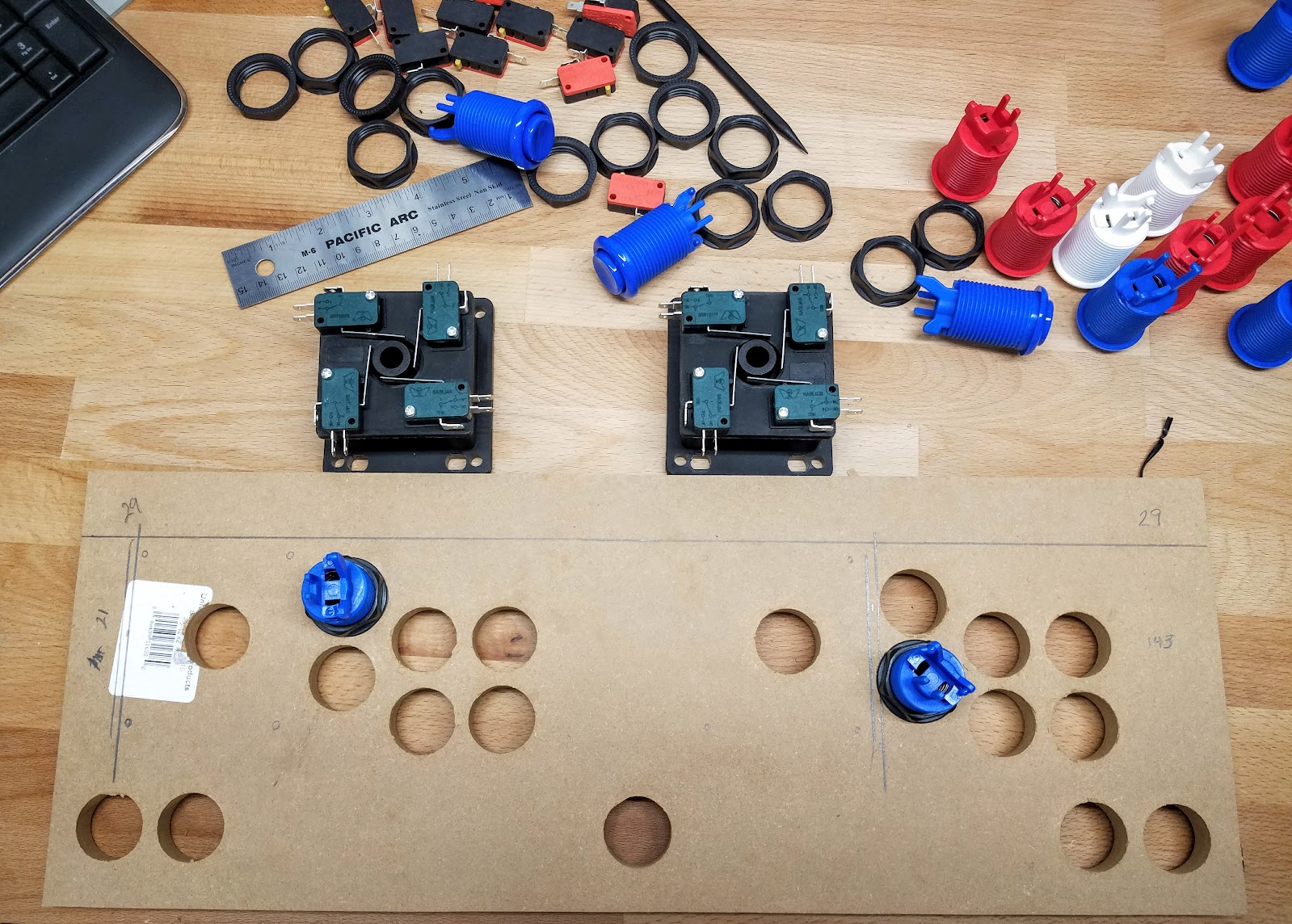Mr. Armageddon Builds (Project Log): TableTop Arcade - Controller ...