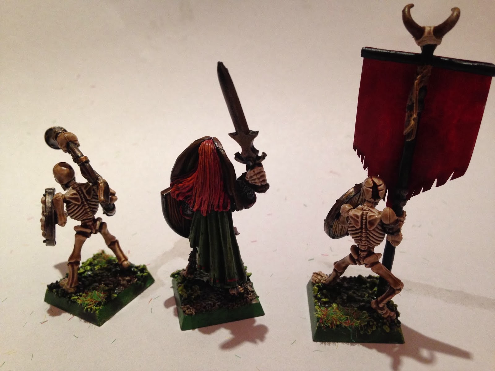 ScratchBox's Warhammer Project: Warhammer Vampire Counts Skeleton Regiment