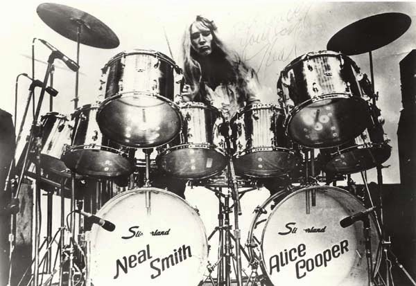 Neal Smith - Alice Cooper | Drummer, Alice cooper, Vintage drums