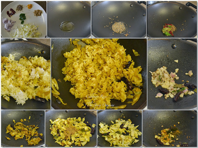 Cabbage Rice - An easy one pot meal!