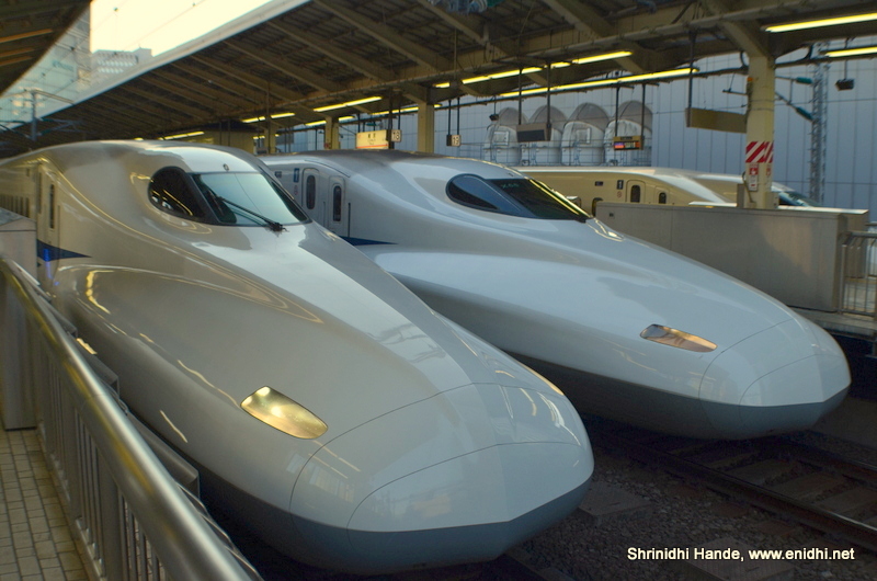 Japanese Bullet Train (Shinkansen) Experience! - eNidhi India Travel Blog