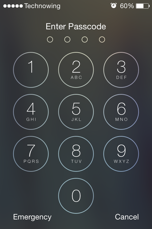 How to set Alpha-Numeric Passcode in iOS device? ~ Technowing