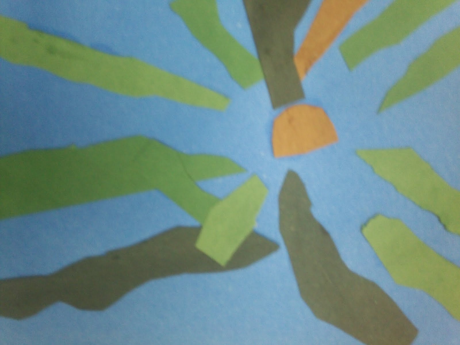 Art With Mr. E: Nonobjective Abstract Collage w/ Focal Point - 2nd Grade