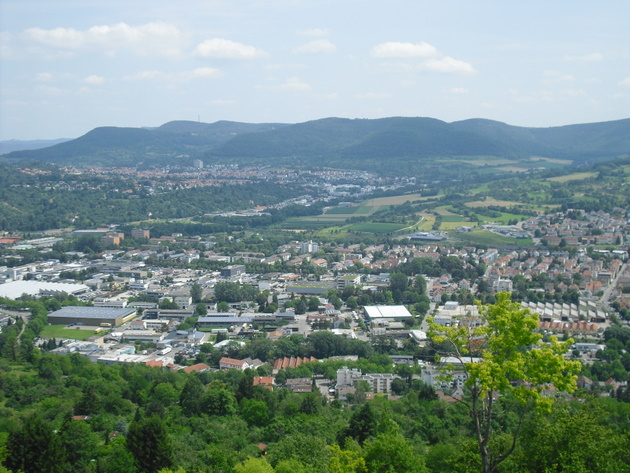 Die Schwäbische Alb und ihre Natur: Aussicht vom Georgenberg bei Reutlingen