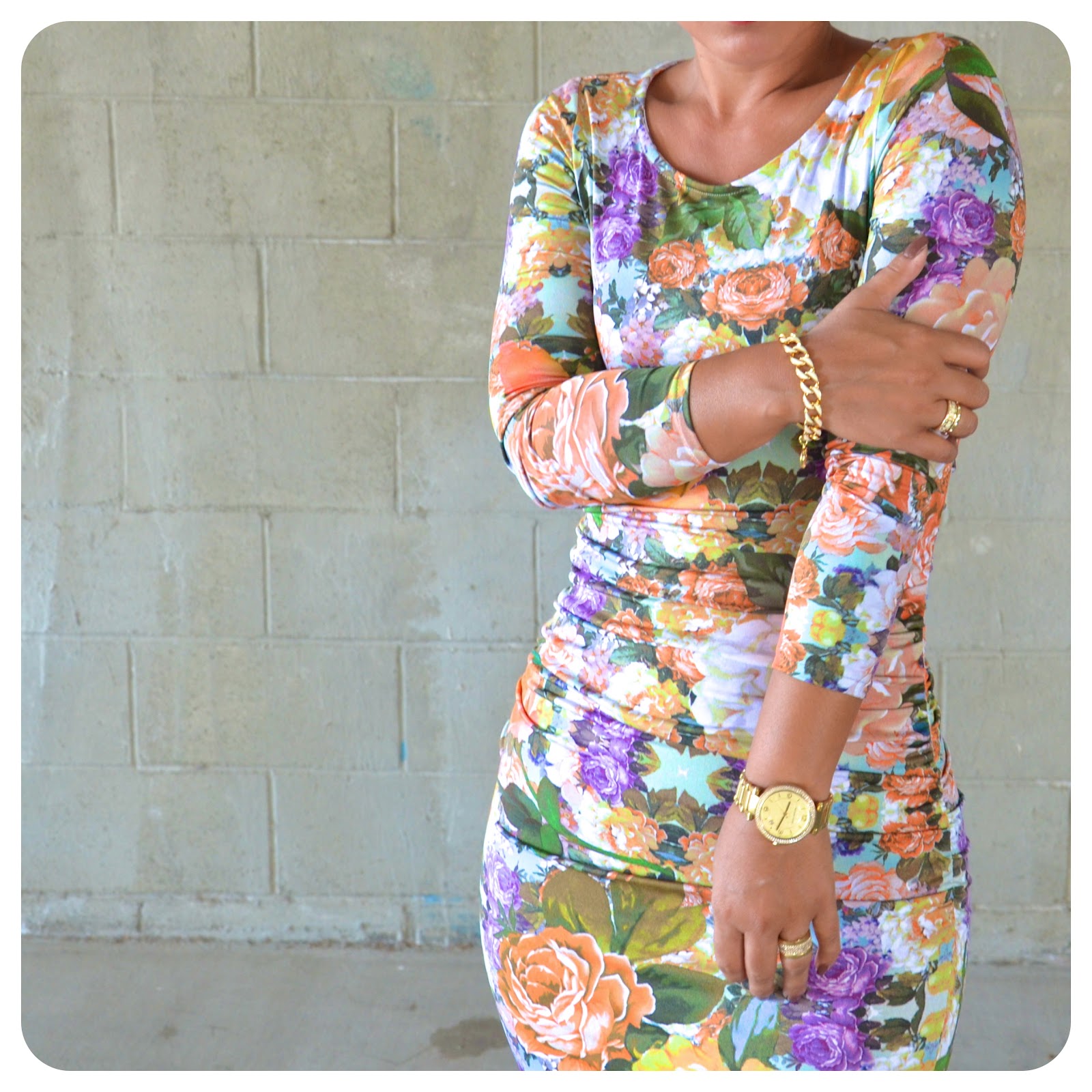 DIY Figure Flattering Florals + Tracy Reese Pattern Review V1314 ...