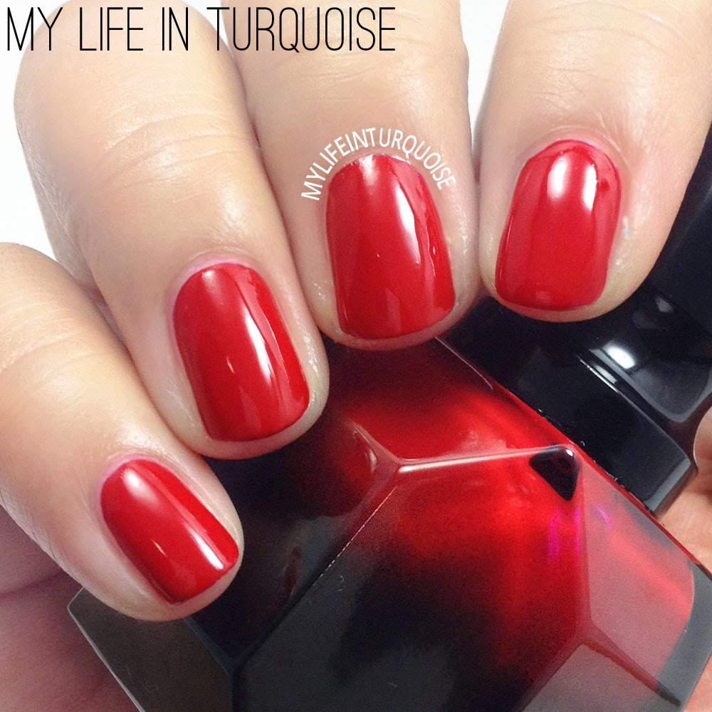 My Life in Turquoise: 31DC2014 - Day 01 - Red Nails - Rouge Louboutin ...