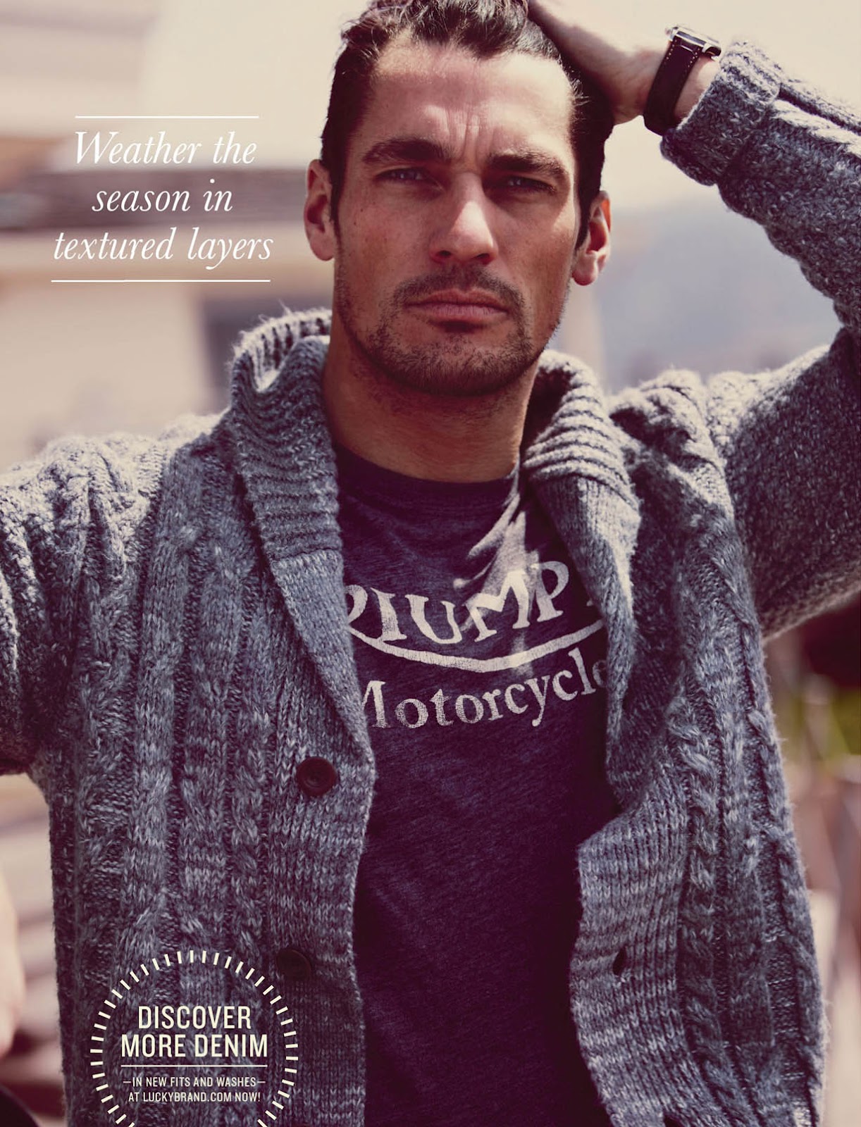 David Gandy -Source-: David Gandy for Lucky Brand F/W 2012 Campaign ...