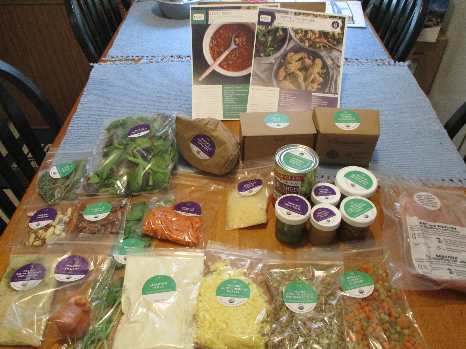 Missy's Product Reviews : Green Chef Organic Food Delivery
