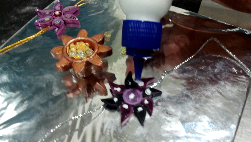 Vision of Art: Hand made Rakhi