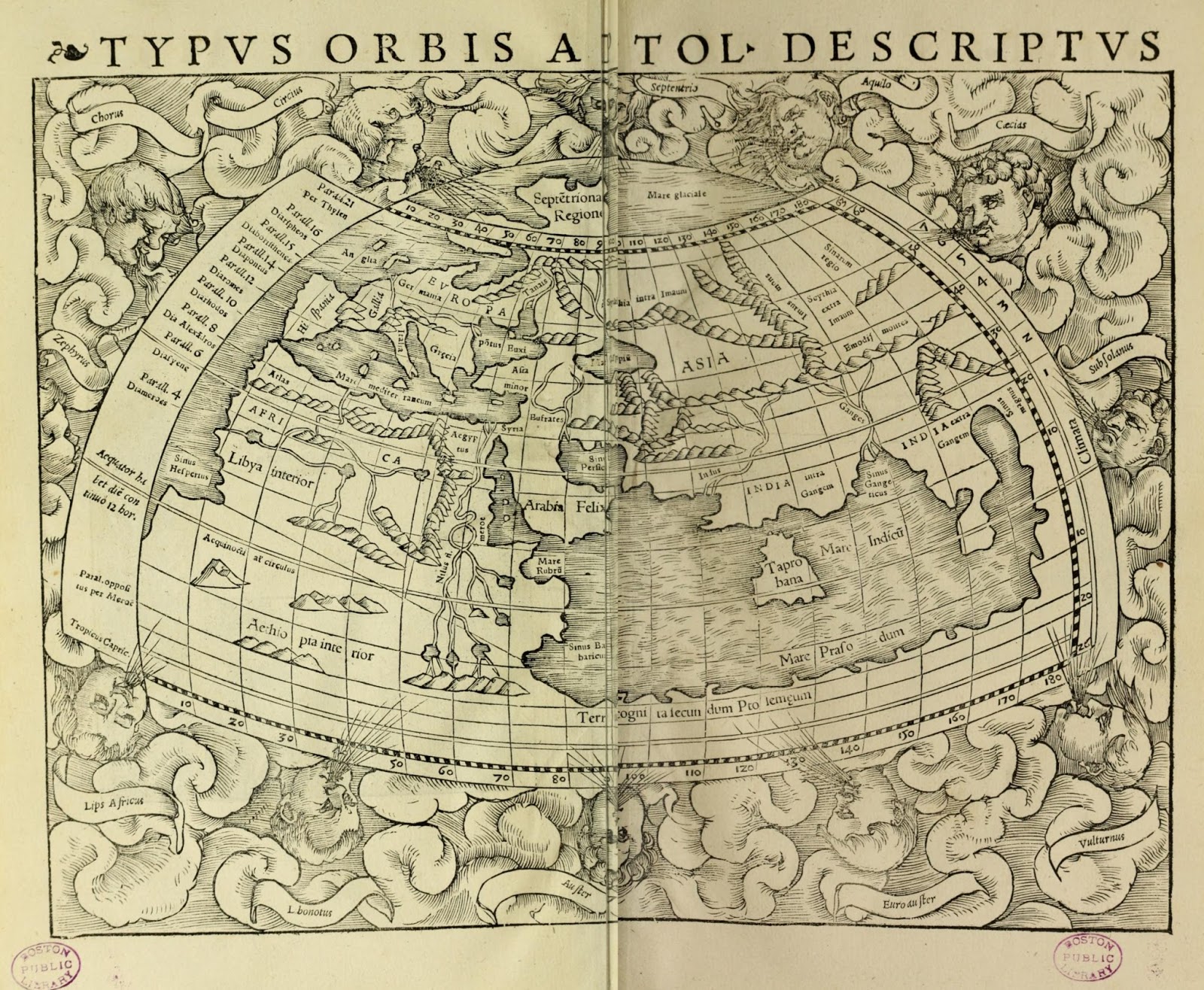 Data Deluge: Geographia universalis (1540)