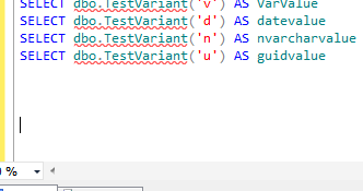 VM Blogs: T-SQL Tips: Can a UDF Return Values of Multiple Datatypes?