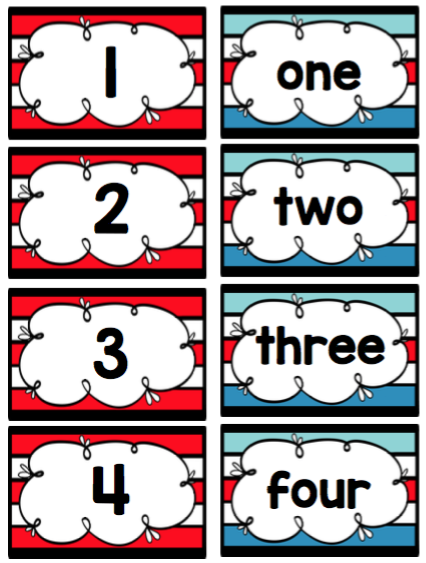 Number Cards 1-25 ~ Preschool Printables