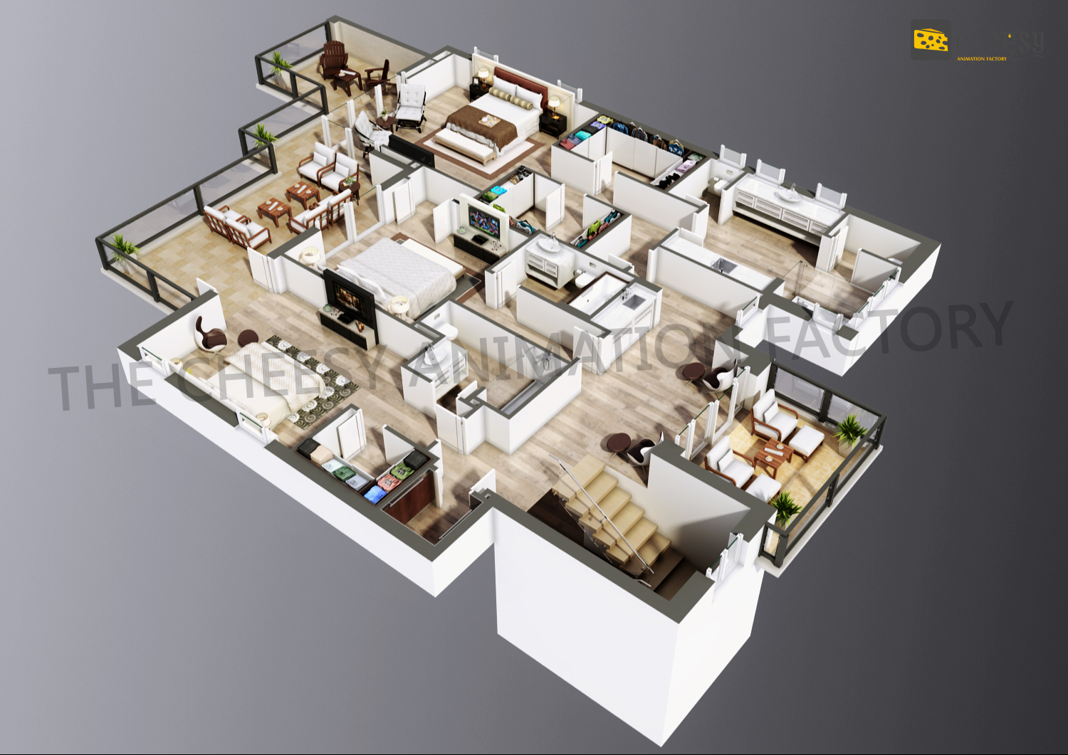 3D Floor Plan Design Studio: 3D Architectural Floor Plans Design ...