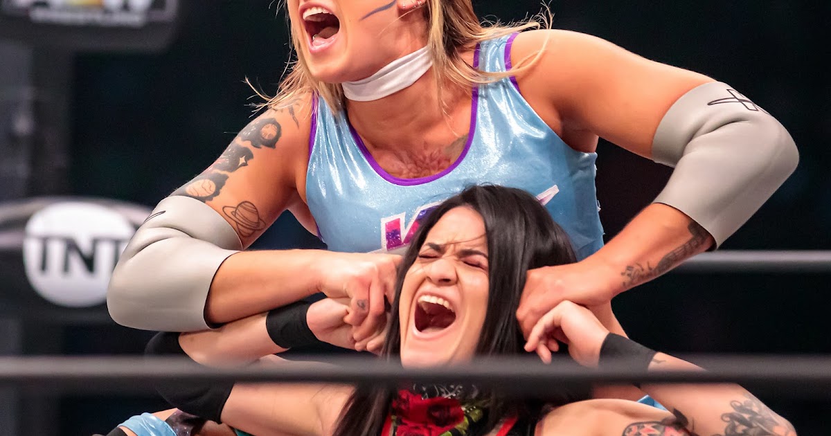 All Elite Wrestling Dark match between Kris Statlander and Diamante at ...