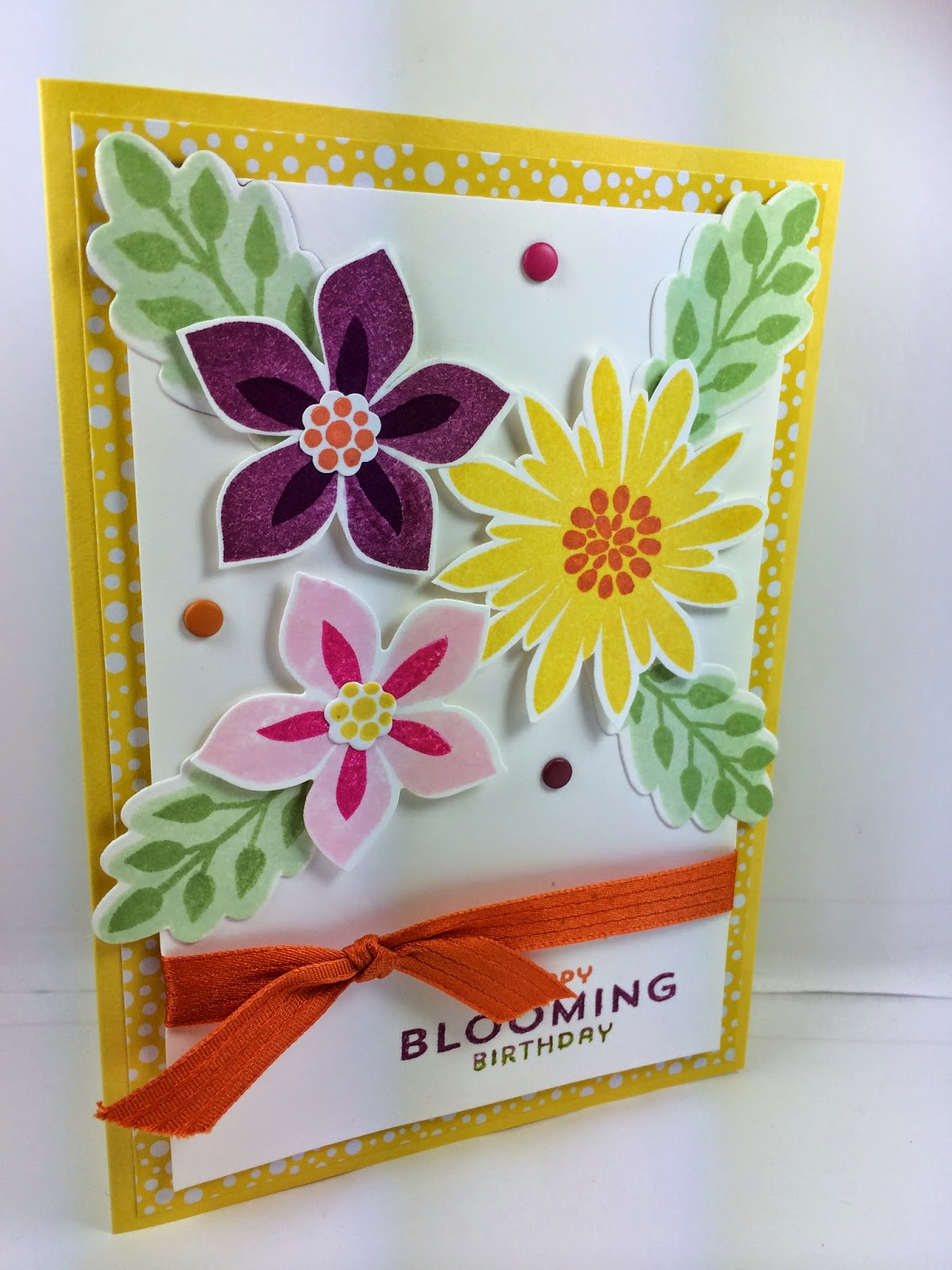 Deb's Stampin' Style: Flower Patch
