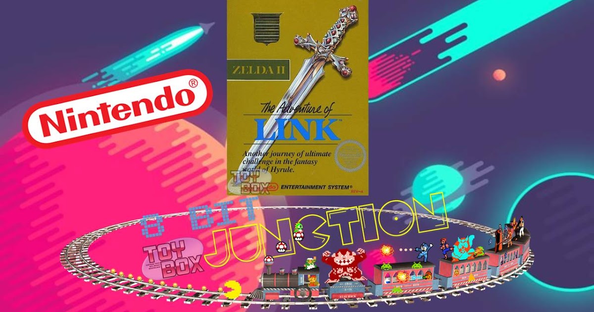 The Toy Box: 8 Bit Junction: Zelda 2 - The Adventure of Link