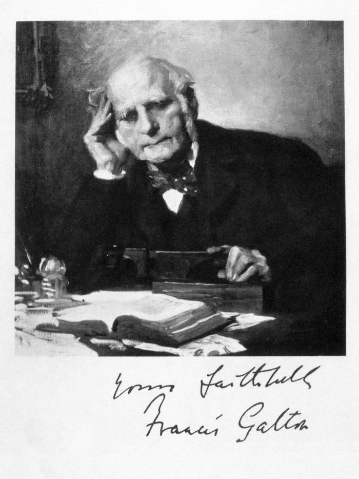 Enroque de ciencia: Galton: firma y rúbrica (135)