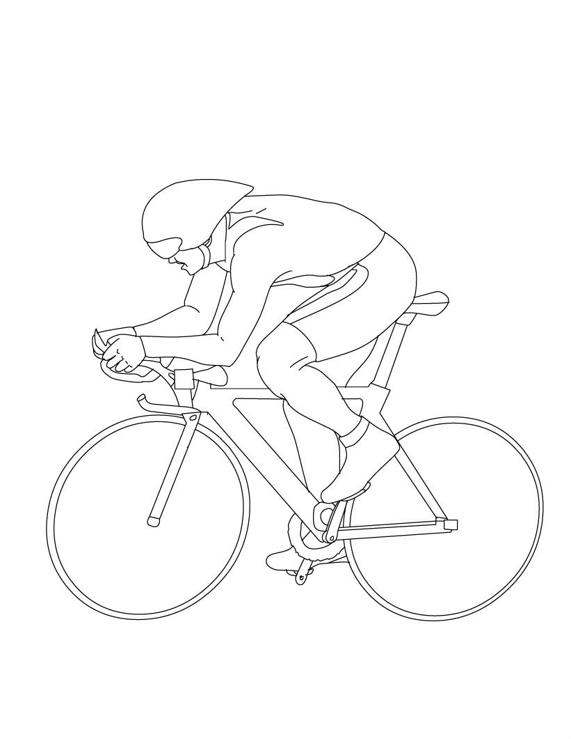 Coloring Page For Sports Kids: 2015
