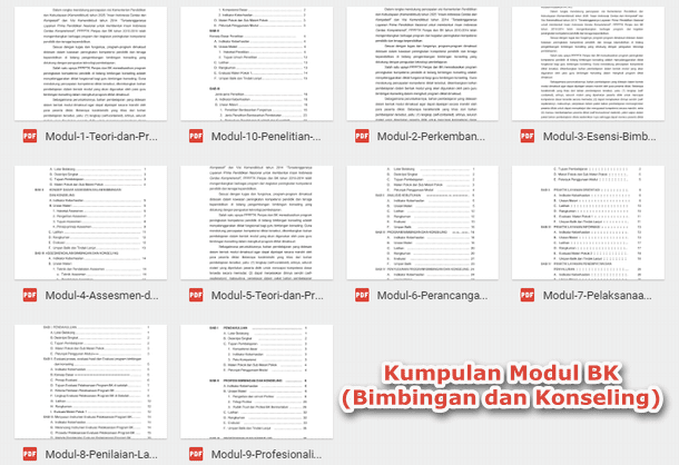 Download Kumpulan Modul Bk (Bimbingan Dan Konseling) - Latihan Ulangan SMK