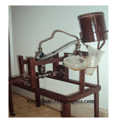 Fabrication and Working Model of Fuel Injection Pump Mechanical Project ...