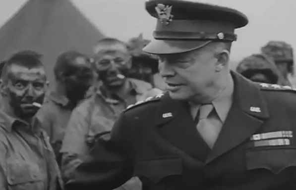 WEST OF THE RIVER : IKE: An American Hero by Michael Korda