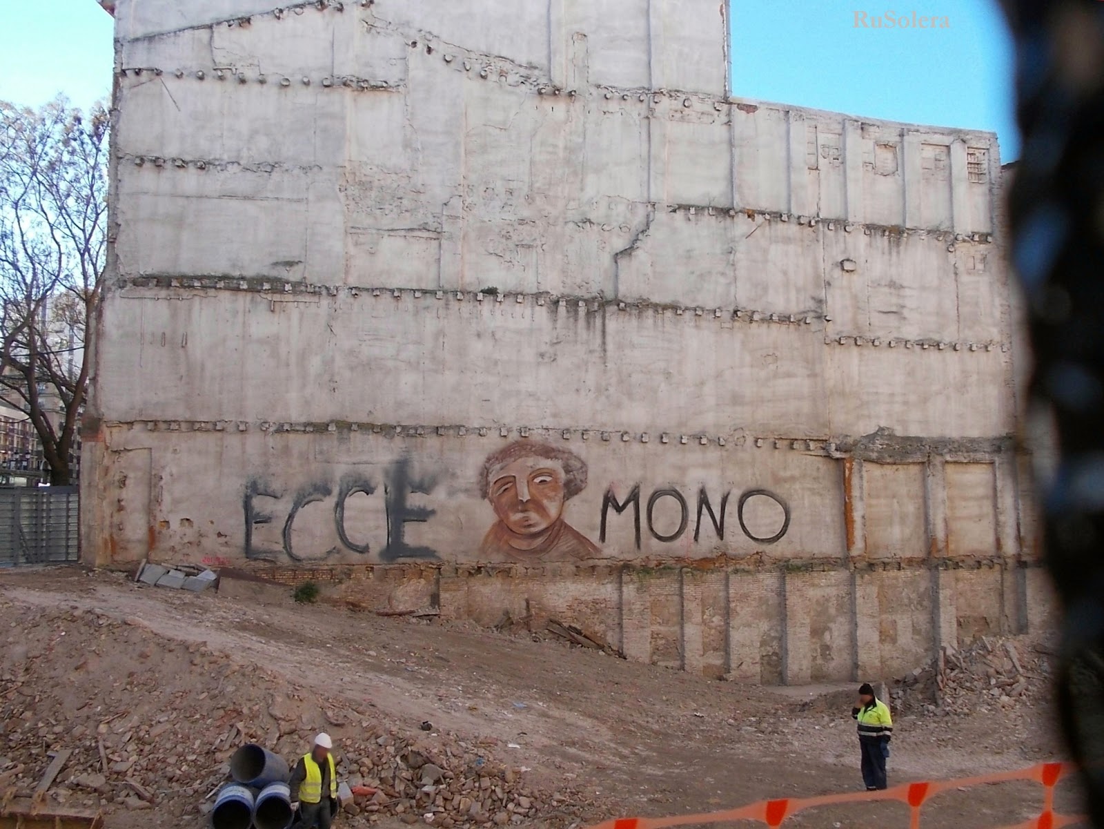 Vagabundeo tedioso por Zaragoza: Ecce mono