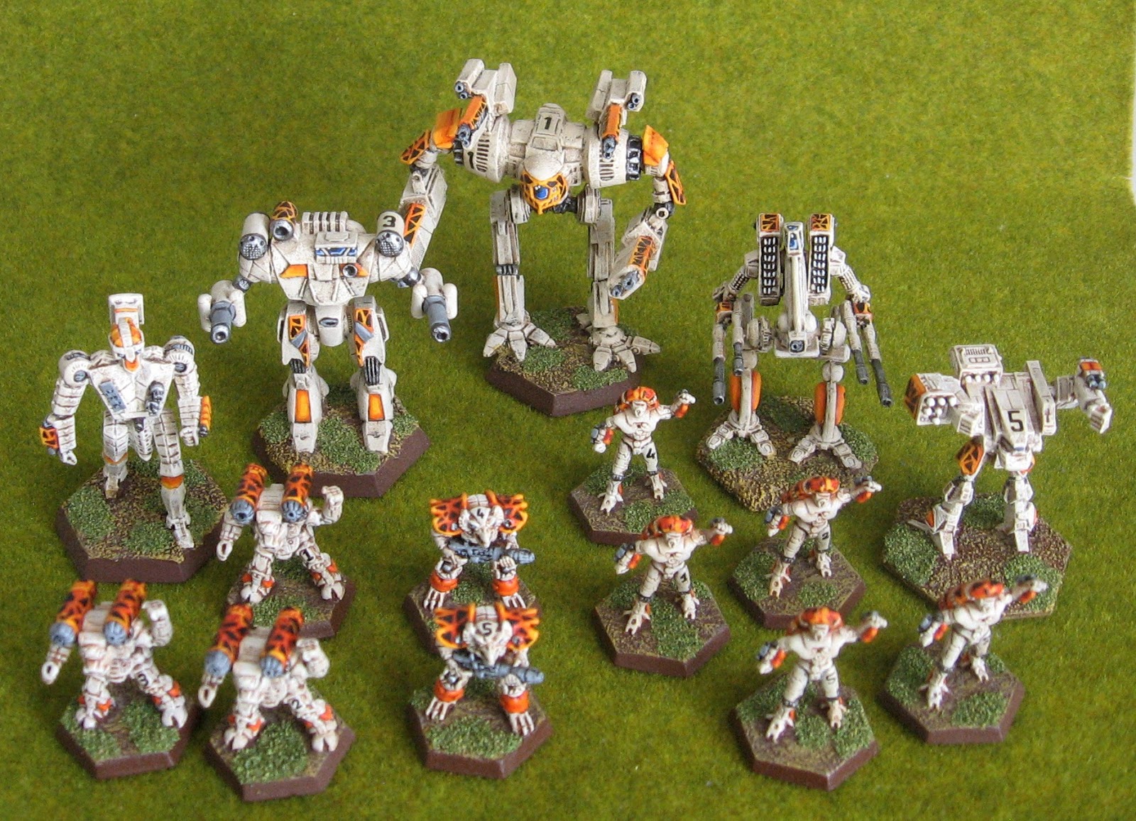 The Owl Bear's Lair: Battletech clan Blood Spirit force/Forza del clan ...