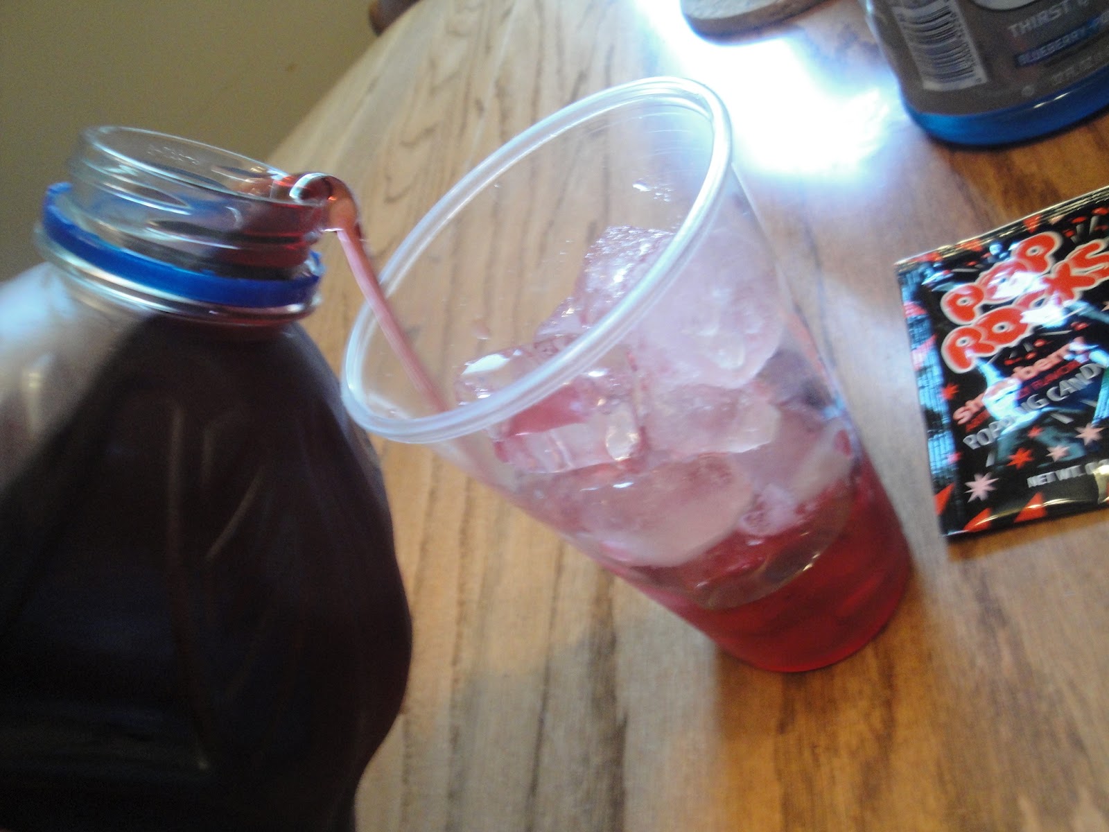 The Justin and Laurie Story: firecracker 4th of july beverage