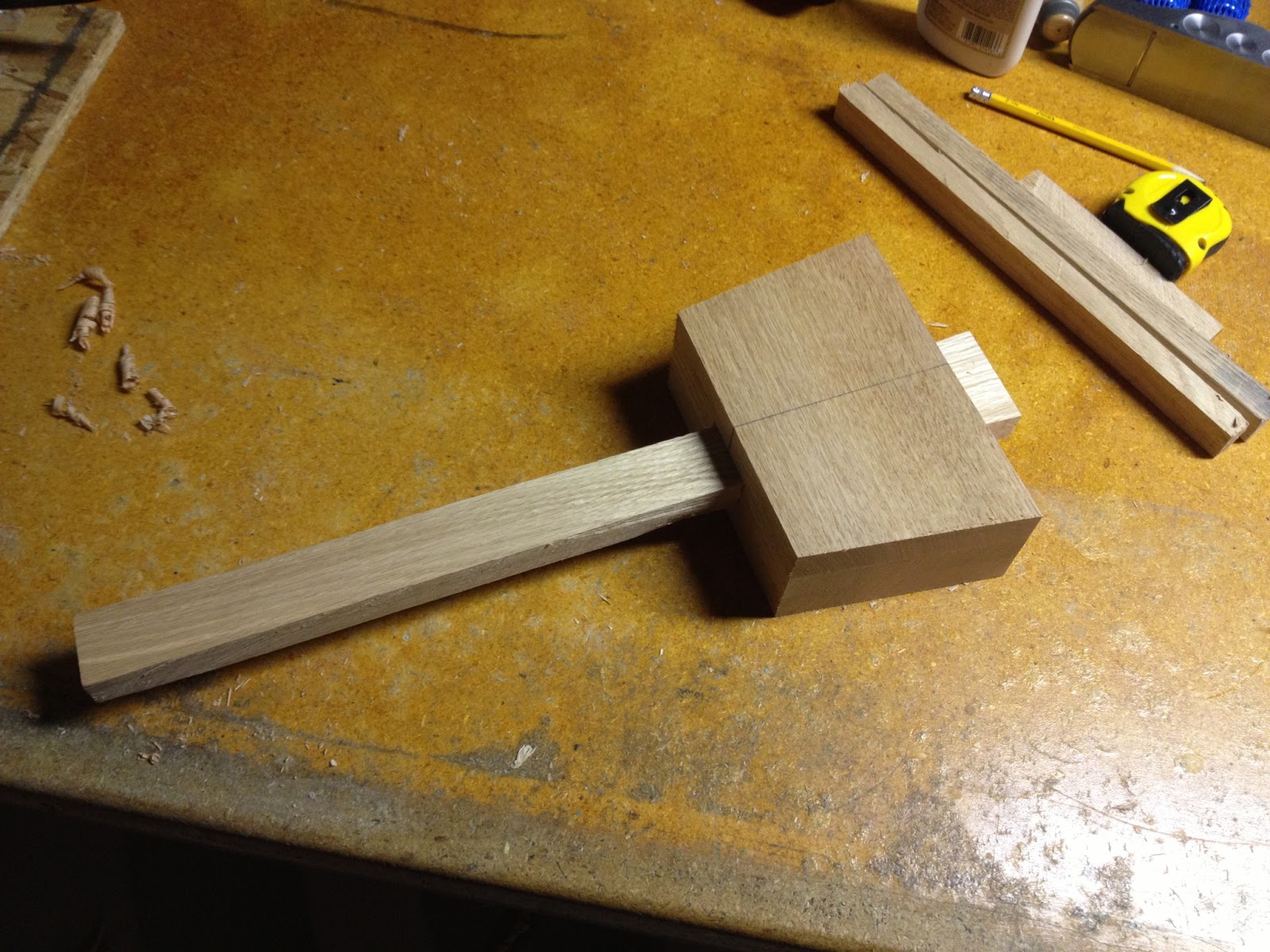 Chris' Project Page: A Simple Wooden Mallet