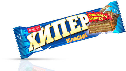 Βάφλα "Hyper" κλασσική 60g