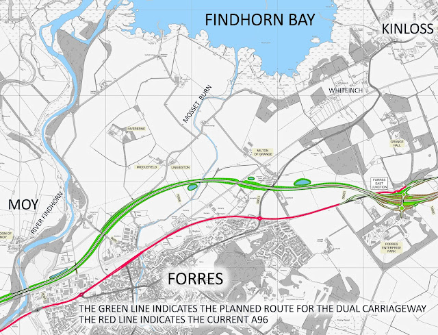 Forres A96 Dualling: Latest news: Maps of the Route