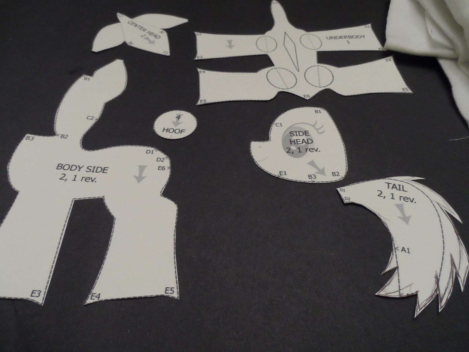 Simply Pinspirational: DIY My Little Pony Plush - Part 1