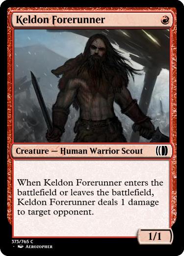 Goblin Artisans: CCDD 112217—Keldon Forerunner