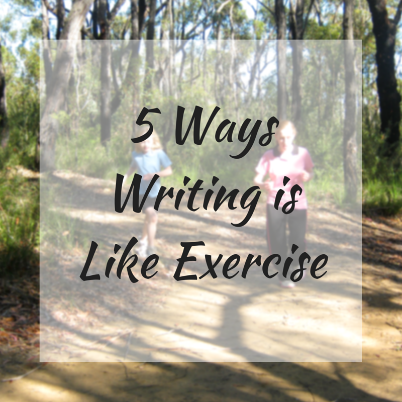 Imogen Elvis: Gossiping with Dragons: 5 Ways Writing is Like Exercise