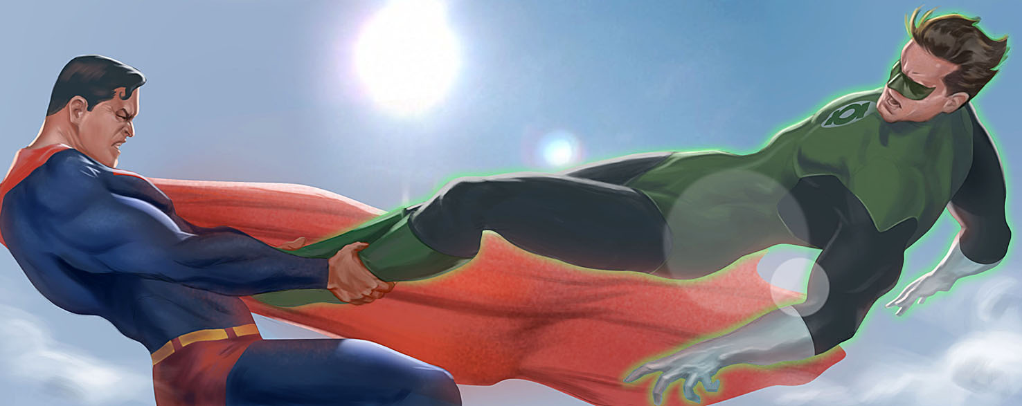 Wah Miranda: Superman Vs. Green Lantern