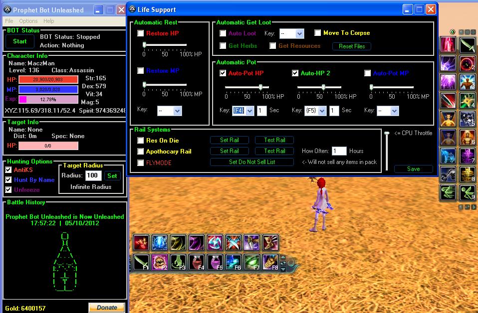 Prophet BOT Perfect World 2012 | LEFTSIDE